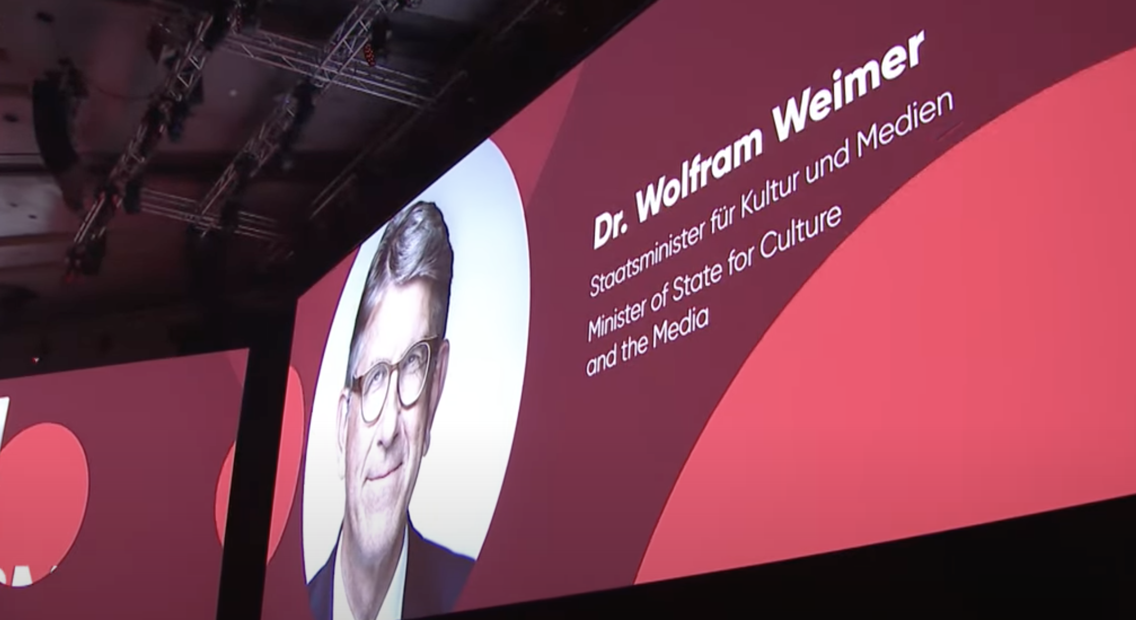 Kulturstaatsminister Weimer: Im Übrigen bin ich der Meinung, dass die ...