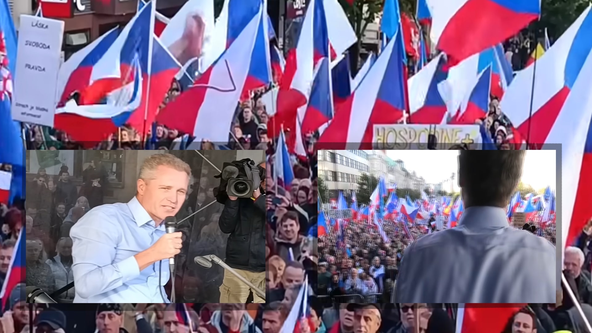 Großdemo auf dem Wenzelsplatz: Petr Bystron holt sich in Prag ...