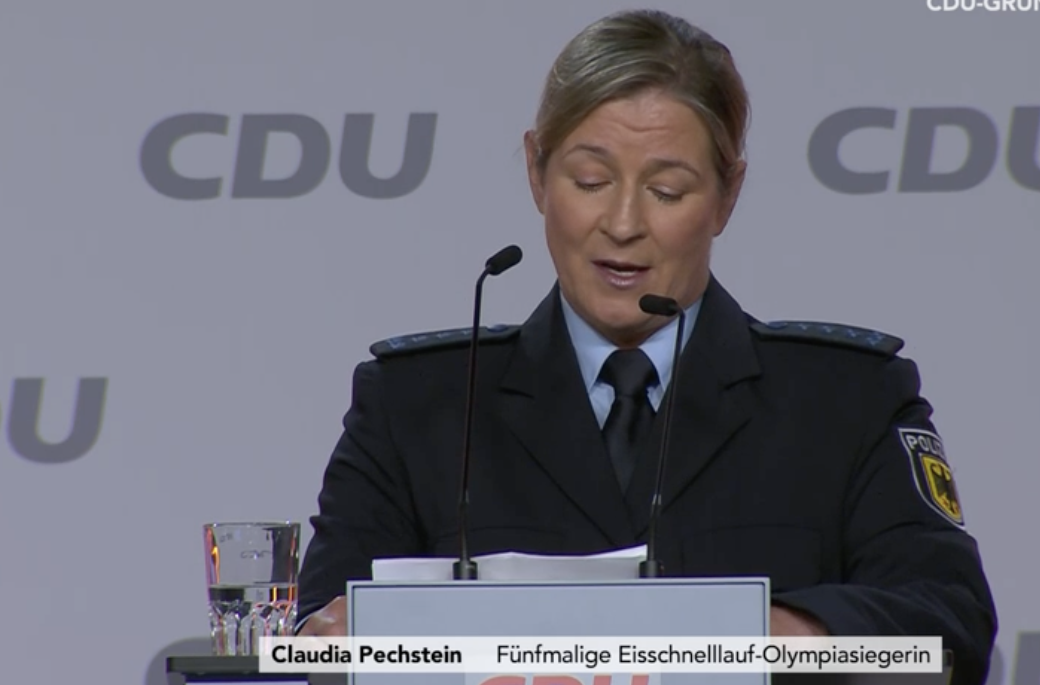 Eislauflegende Claudia Pechstein gnadenlos von Friedrich Merz verheizt